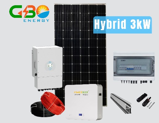 Combo hệ thống NLMT - GBO Solar